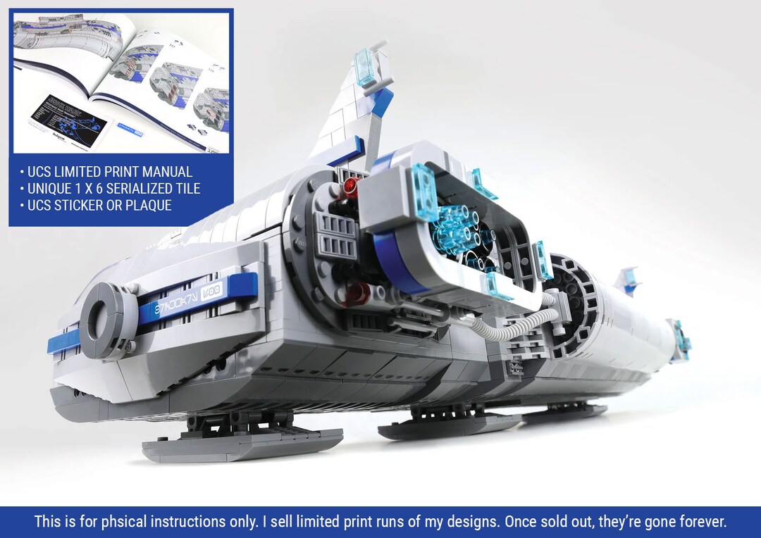 MOC - Resistance Troop Transport Ship Instructions Only | UCS Limited ...