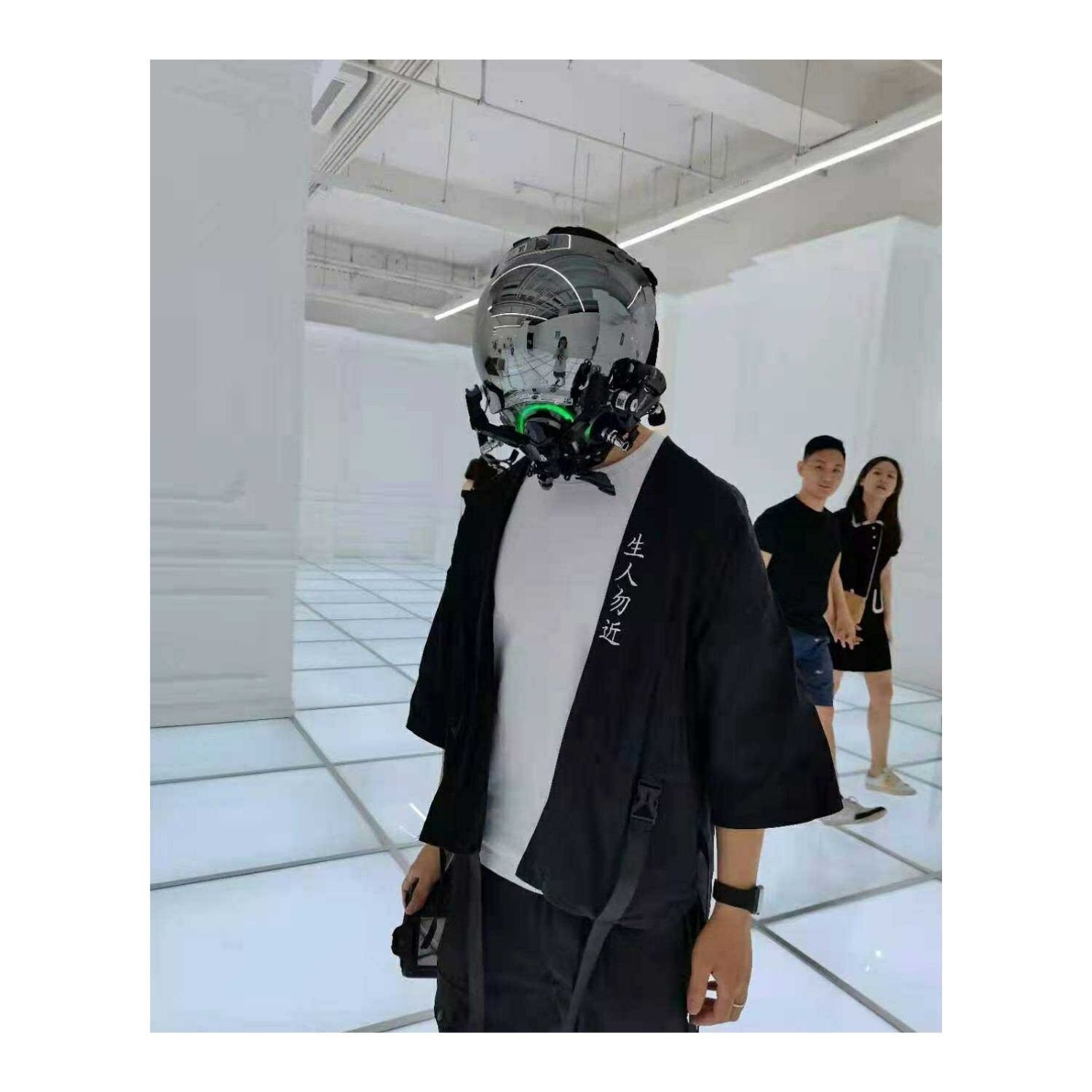 Cyberpunk 2077 Glow Maske Cosplay Maske Foto Movie Fancy Party | Etsy