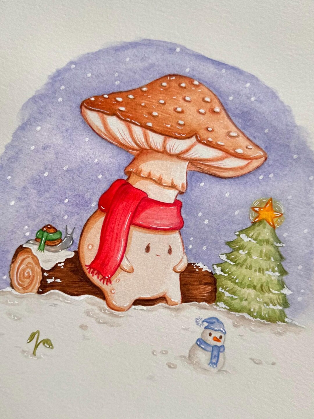 Mushies, Christmas, Mushroom, Fungi, Fungus, Christmas Tree, Autumn ...