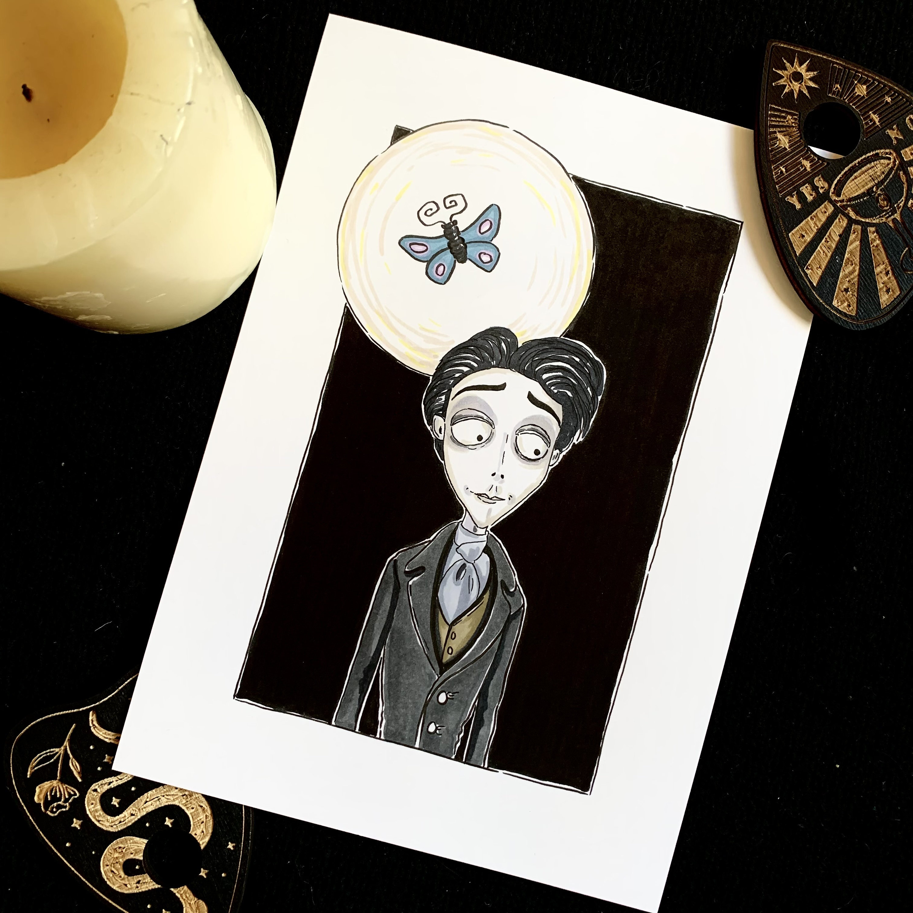 Corpse Bride Drawing Victor