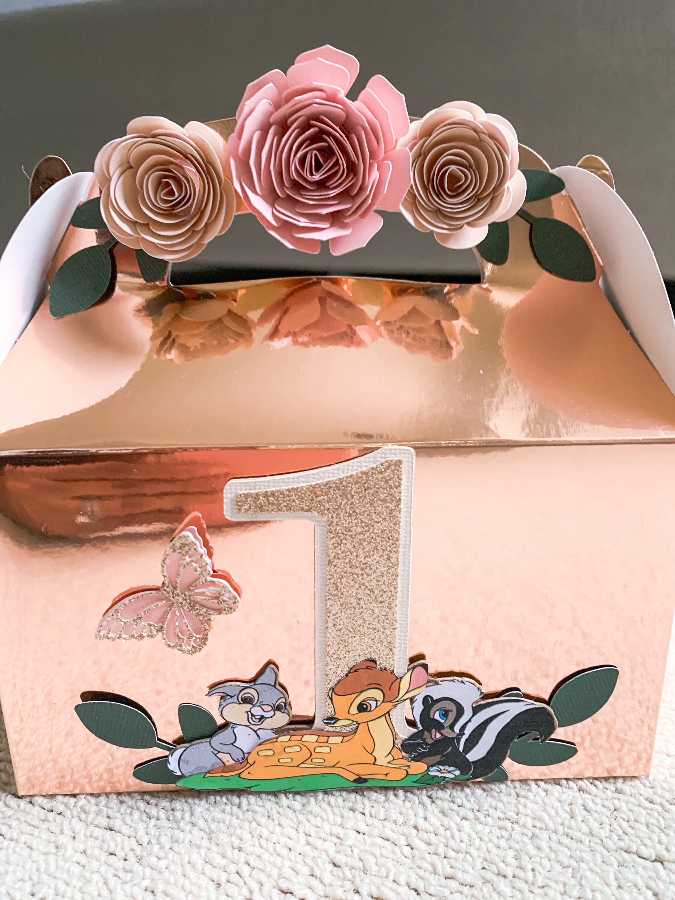 Bambi goodie boxes set of 10 Bambi goodie bags Bambi favors | Etsy