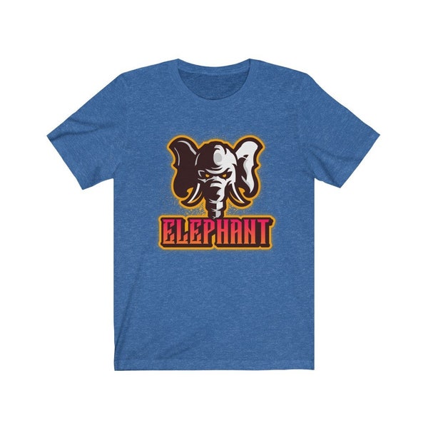 Elephant Tshirt With Logo - Etsy