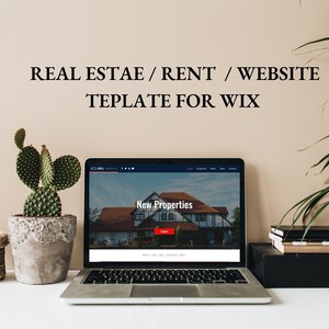 Wix Website Template Wix Real Estate Website Design Real Estate Agent ...