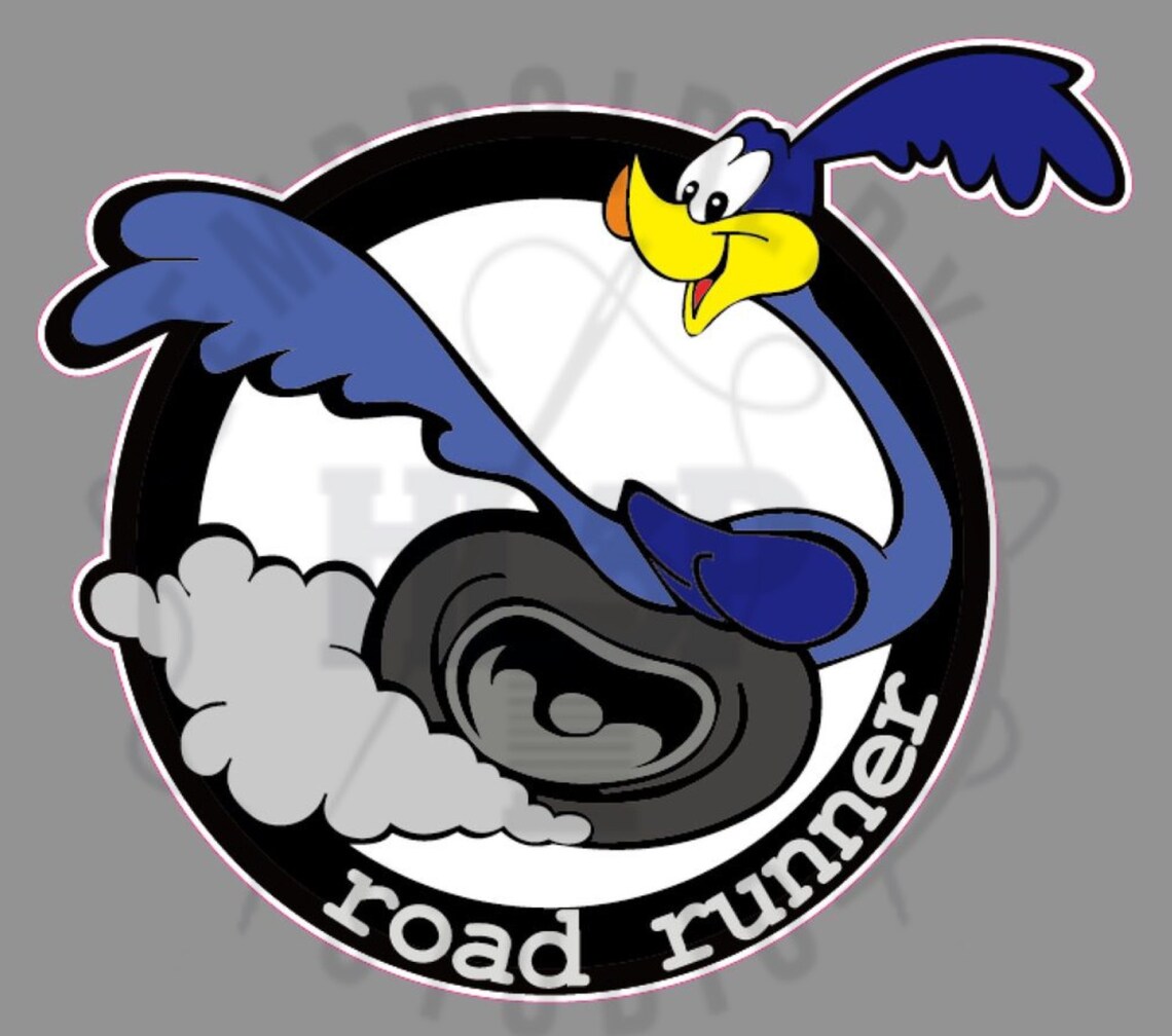 Road Runner-b Digital Machine Embroidery Design. Formats and | Etsy