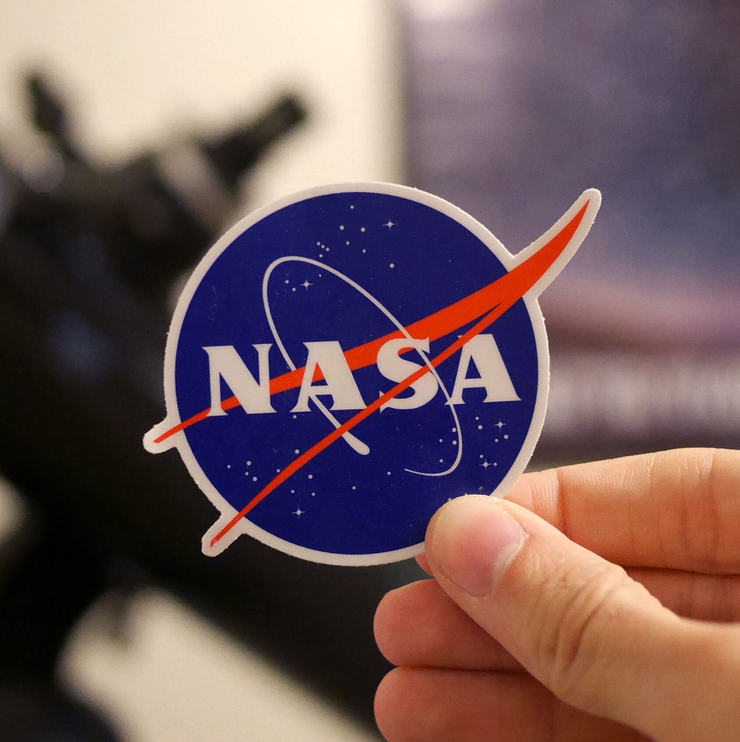 NASA Meatball Logo Sticker 3x2.5", US National Aeronautics and Space ...