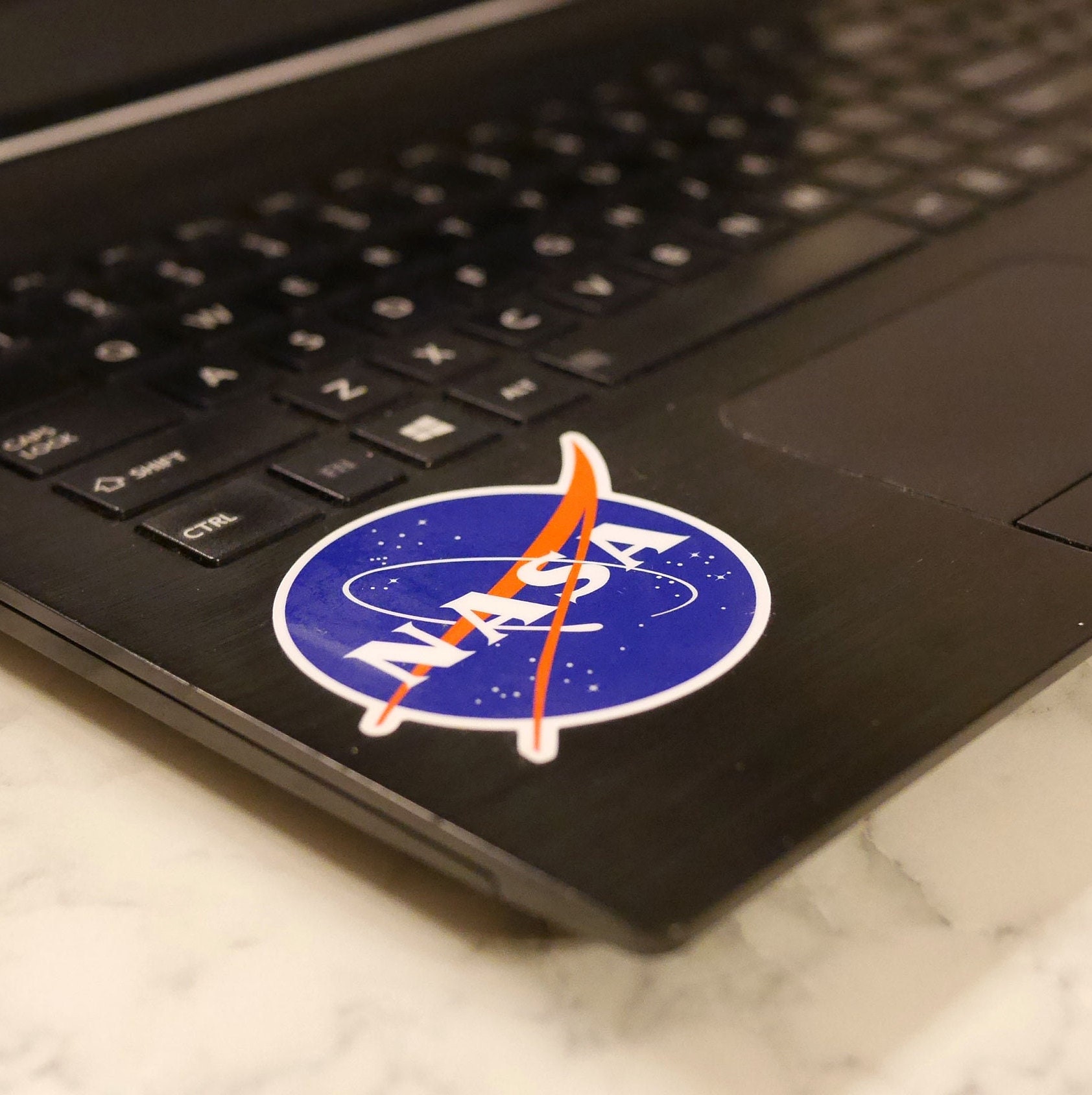 NASA Meatball Logo Sticker 3x2.5", US National Aeronautics and Space ...