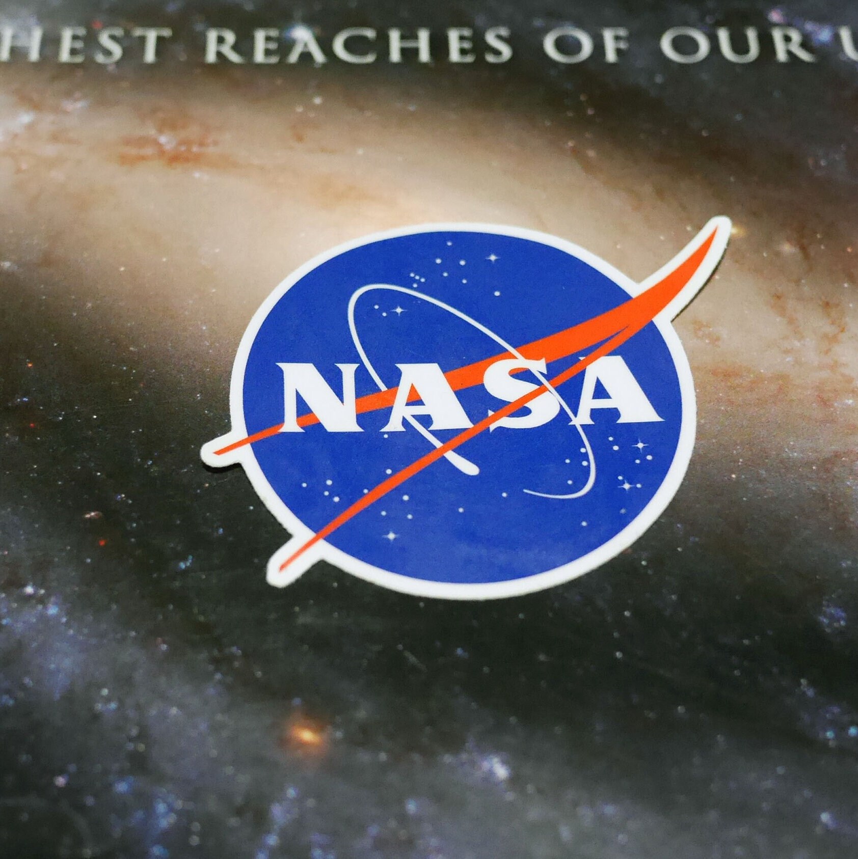 NASA Meatball Logo Sticker 3x2.5", US National Aeronautics and Space ...