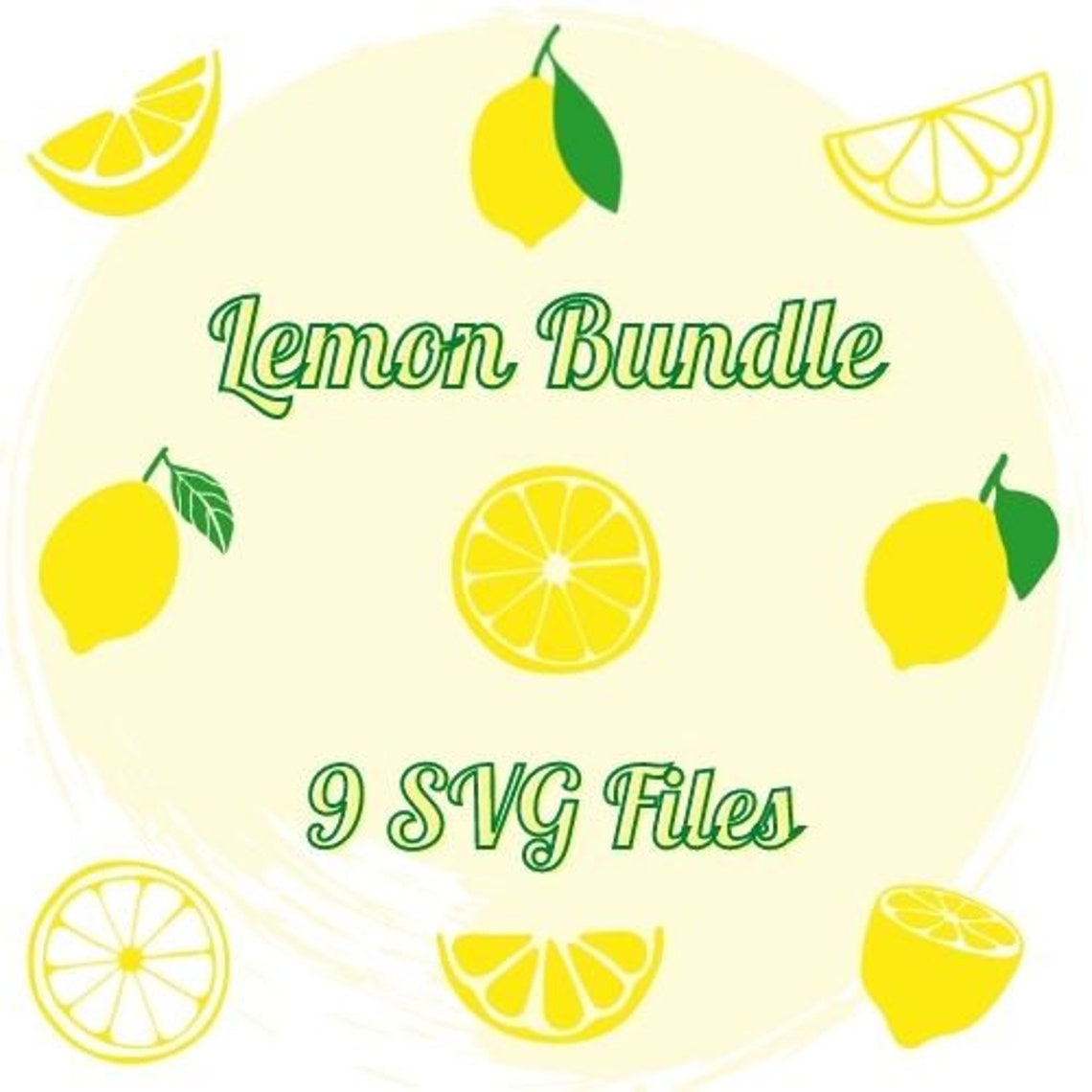 Lemon/Lime SVG Bundle 9 Digital Downloads Cricut Explore | Etsy