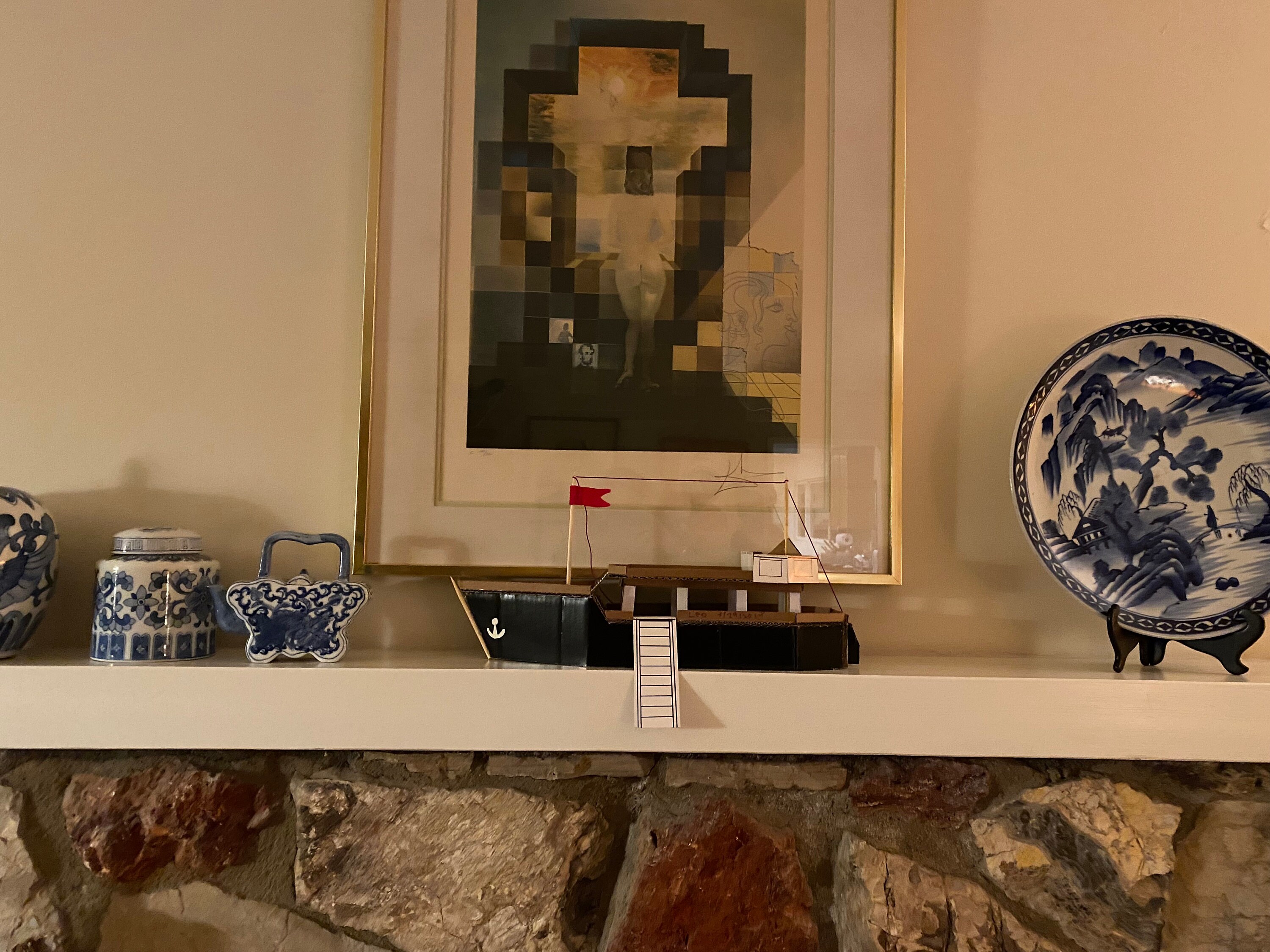 Large Cardboard Cruise Ship - Boat From Cardboard - Etsy