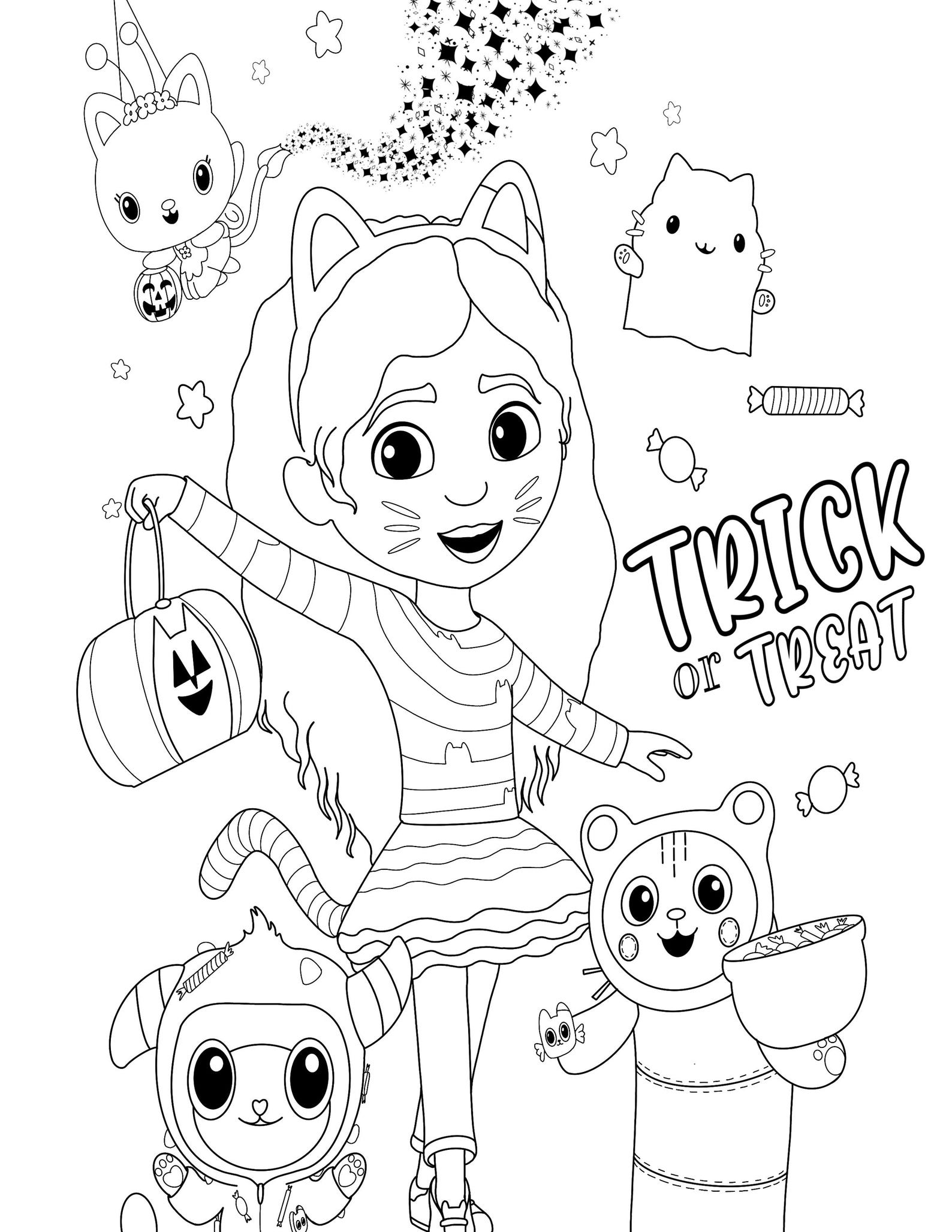 Gabby, Pandy, Cakey, and Kitty Fairy Halloween Costume Candy Covered ...