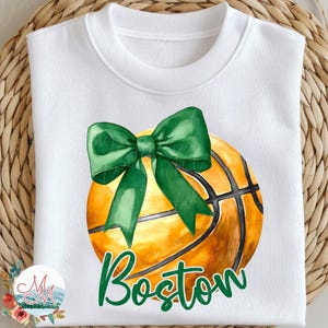 Boston Basketball PNG | Coquette Basketball PNG | Massachusetts ...