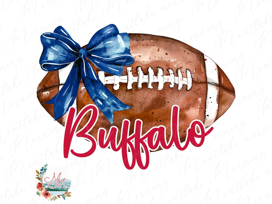 Buffalo Football PNG | Coquette New York Football | Buffalo New York ...