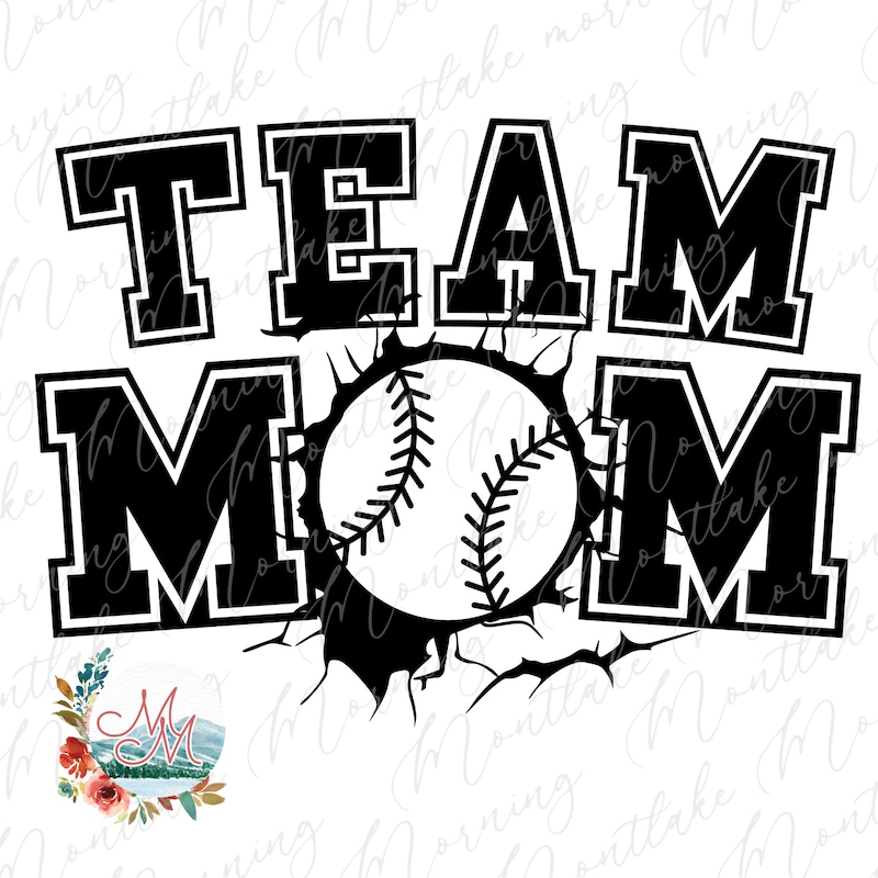 Team Mom Shirts - Etsy