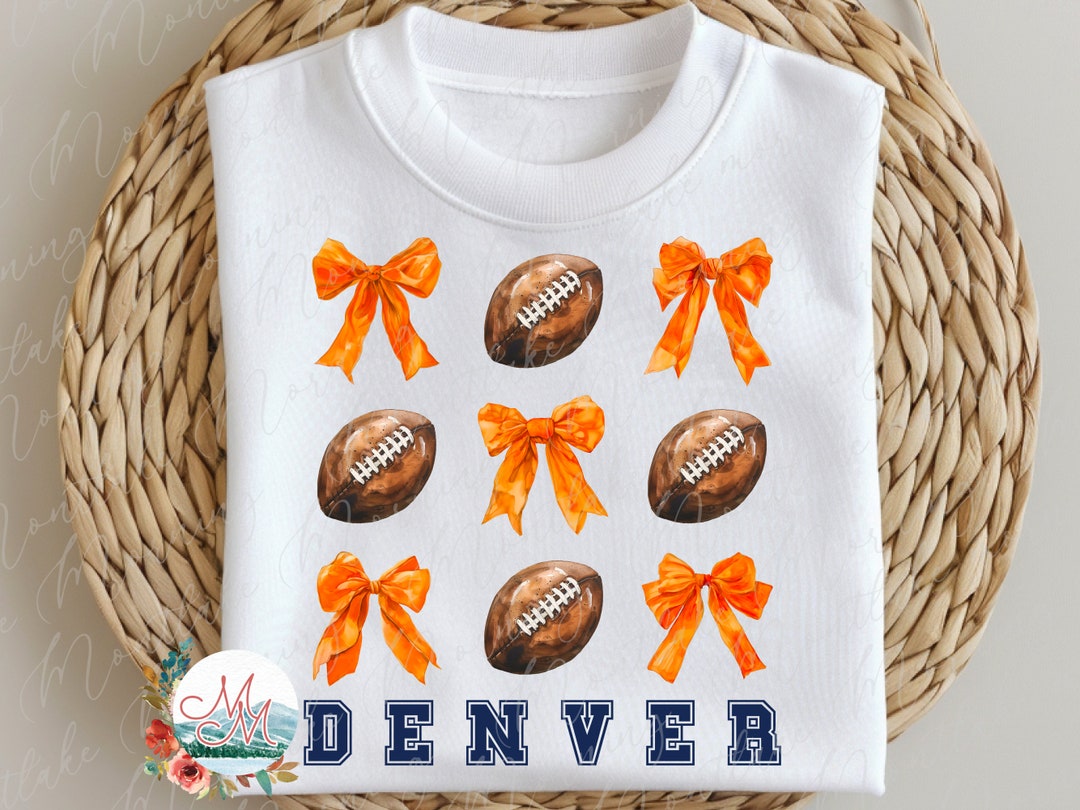 Coquette Football PNG | Denver Football Sublimation | American Football ...