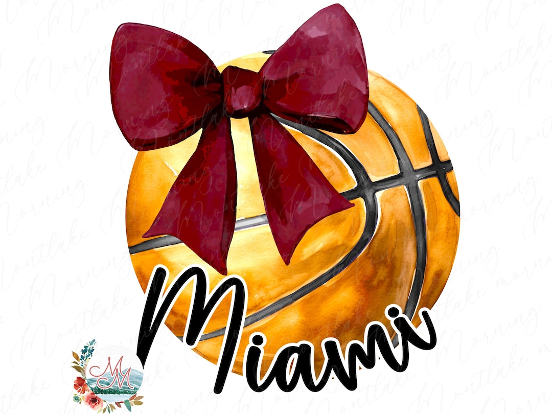 Coquette Basketball PNG | Miami Basketball PNG | Florida Basketball ...