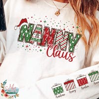 Christmas Grinch Hand My Grandkids Stole My Heart PNG, Cute Grandma ...
