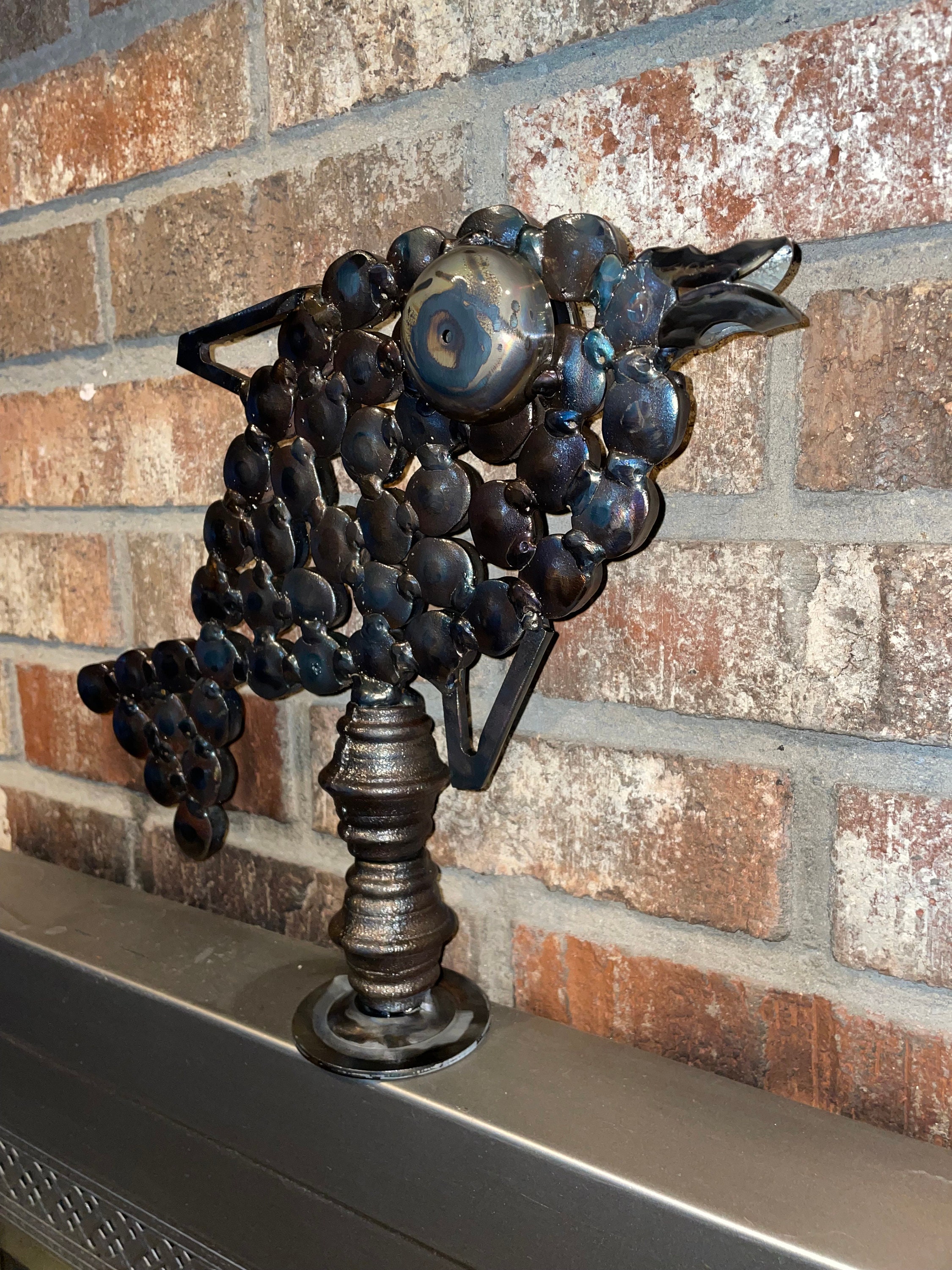 Welded Fish Sculpture - Etsy