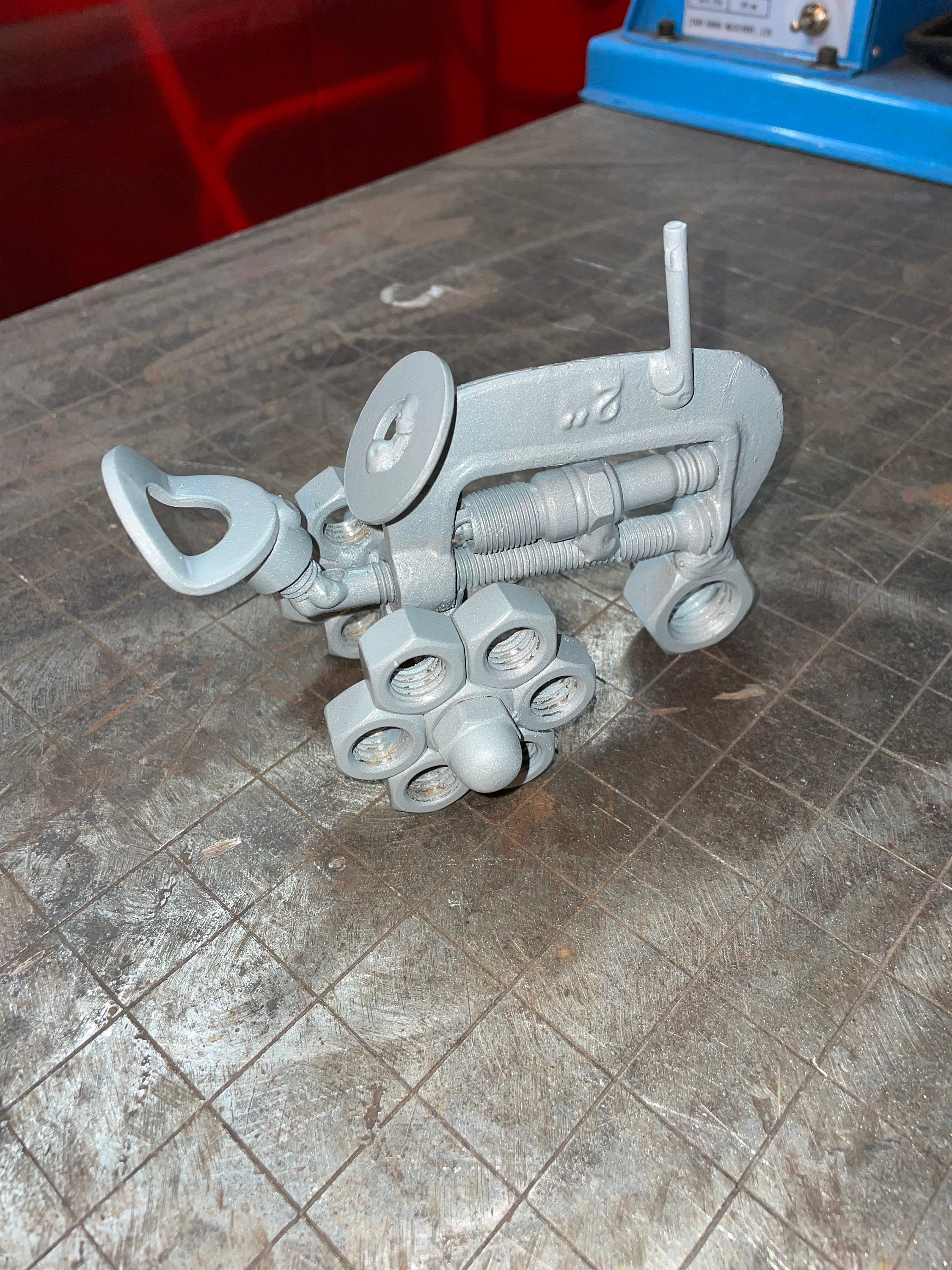 Small Gray Tractor - Etsy