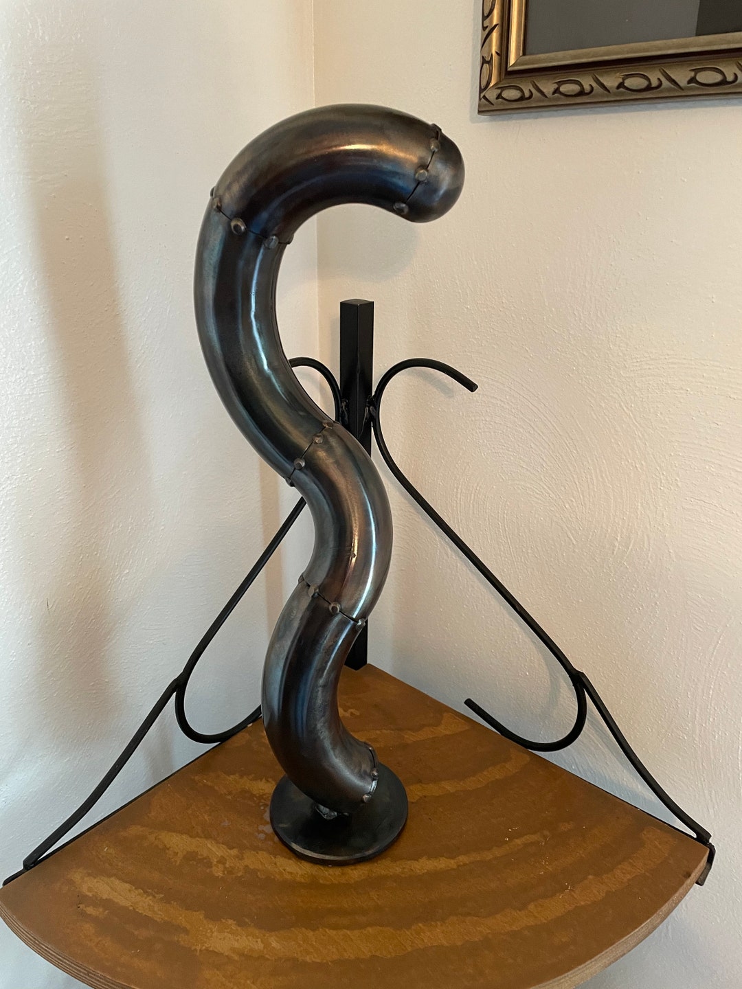 The Twisted Pipe Abstract Sculpture - Etsy