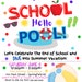 End of School Pool Party Invitation, Printable Digital Invite, Goodbye ...