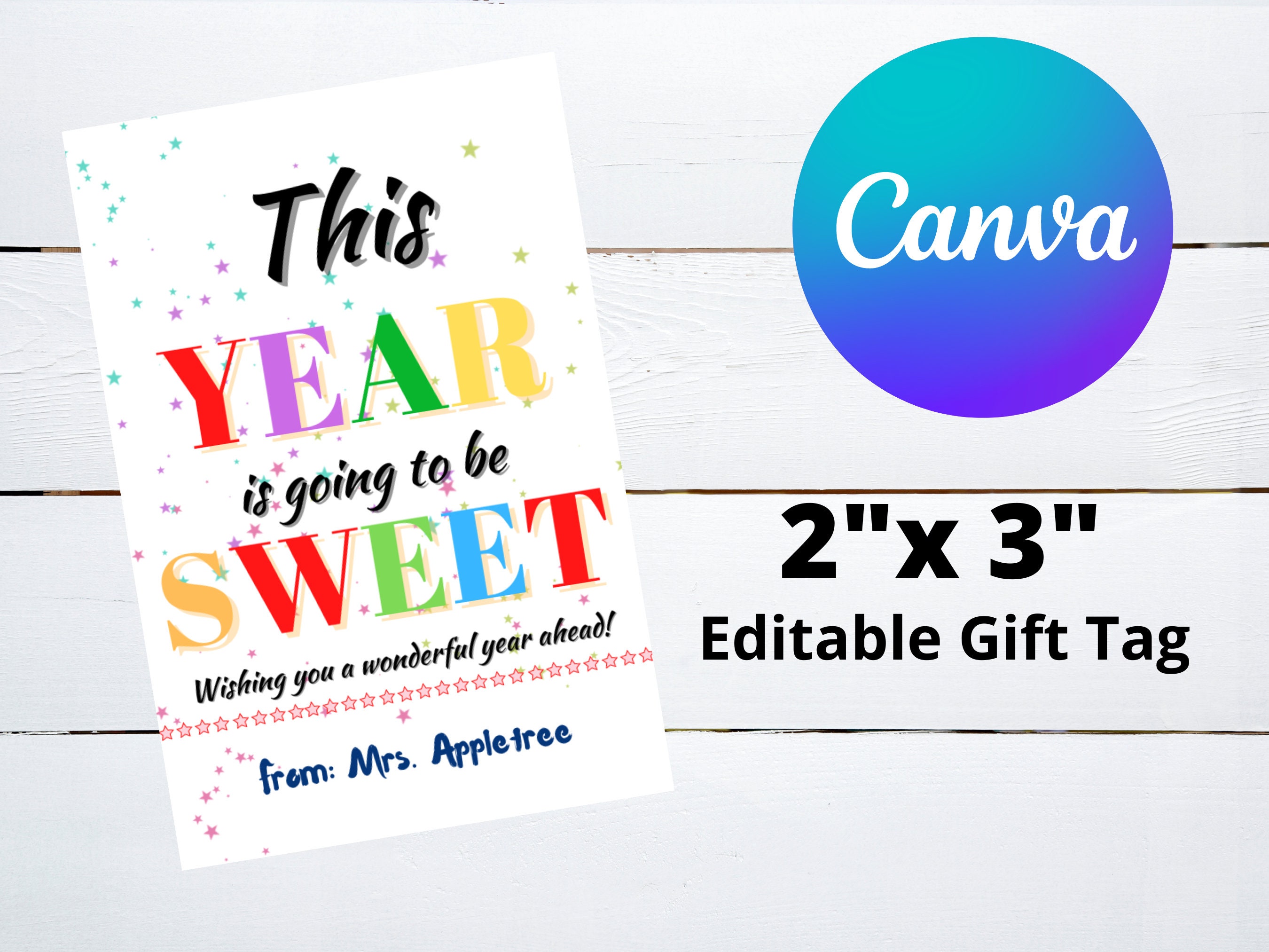 Editable Back to School Gift Tags for Students From Teachers - Etsy