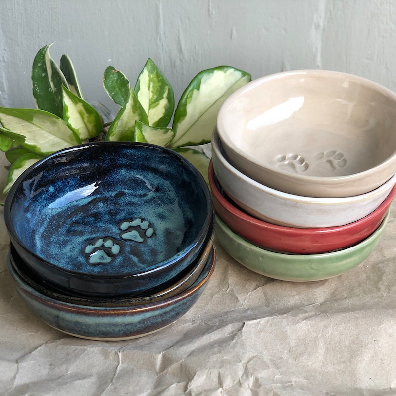 Ceramic Cat Dish - Etsy