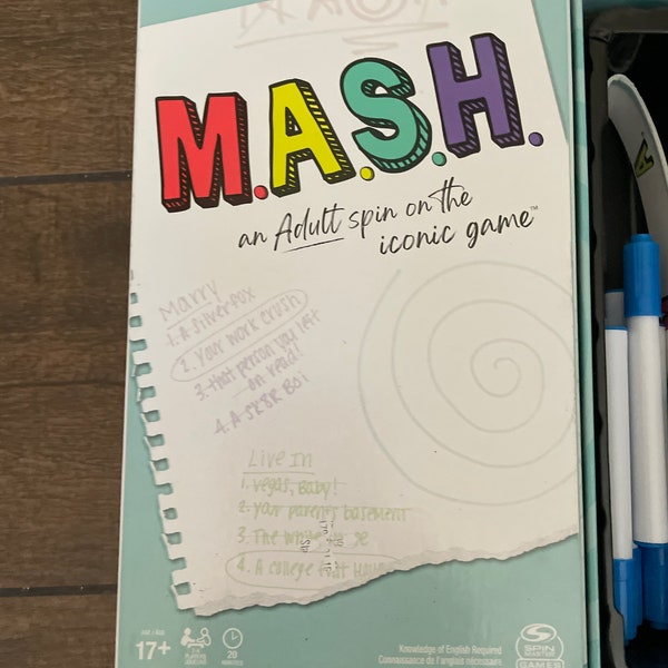 Mash Game - Etsy