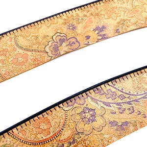 Roan Leather Sweatband, Designer Leather Sweatband, E-stitch Leather ...