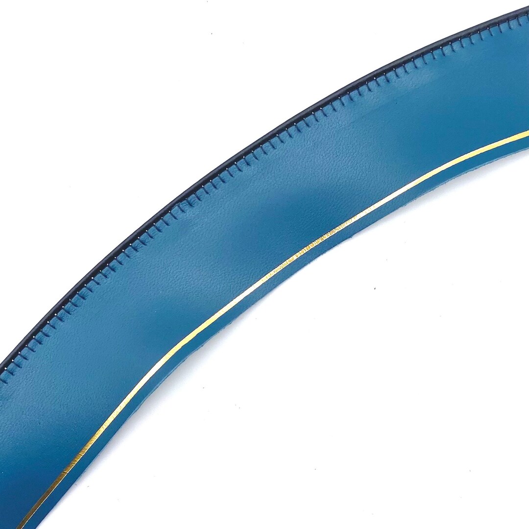 Lamb Leather Sweatband, Reeded Leather Sweatband, E-stitch Leather ...