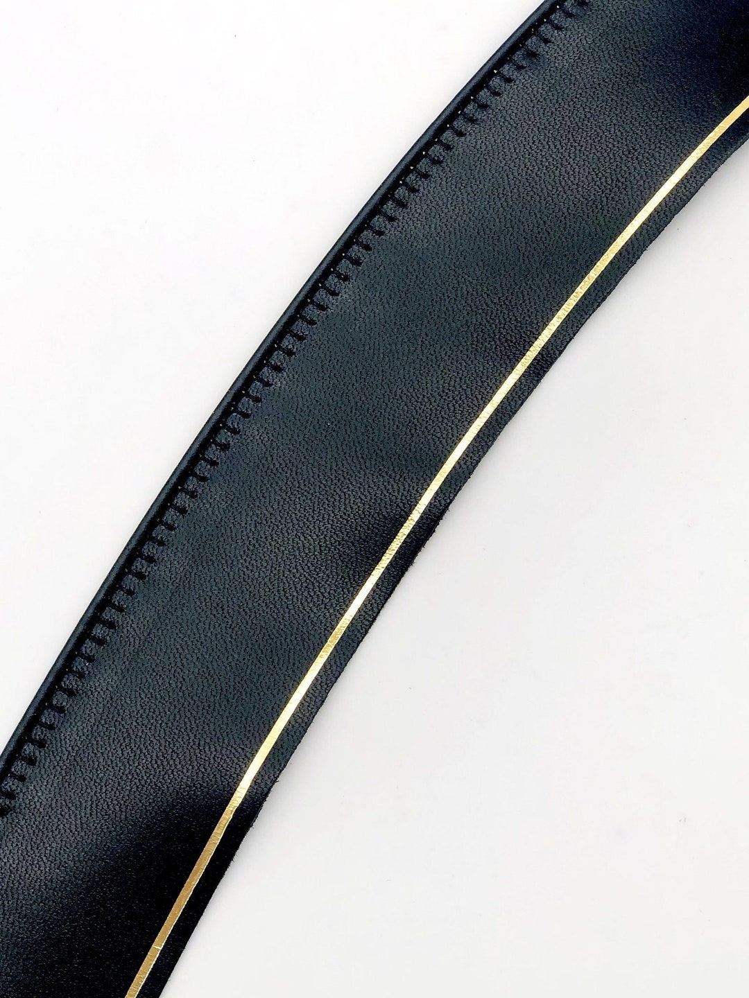 Lamb Leather Sweatband, Reeded Leather Sweatband, E-stitch Leather ...