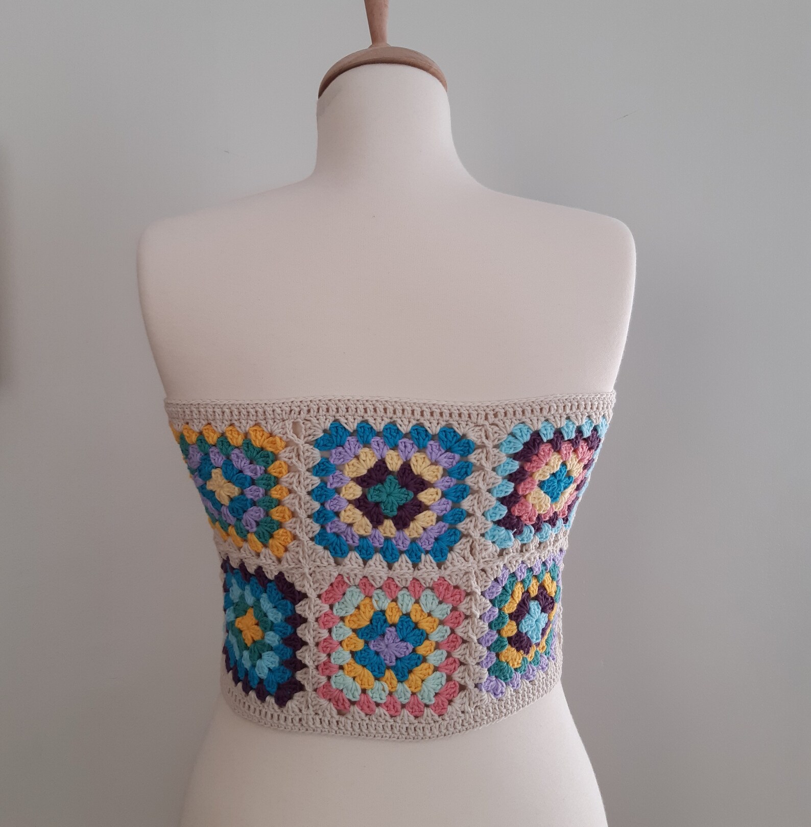 Crochet Top Crochet Tube Top Crochet Strapless Top Crochet | Etsy