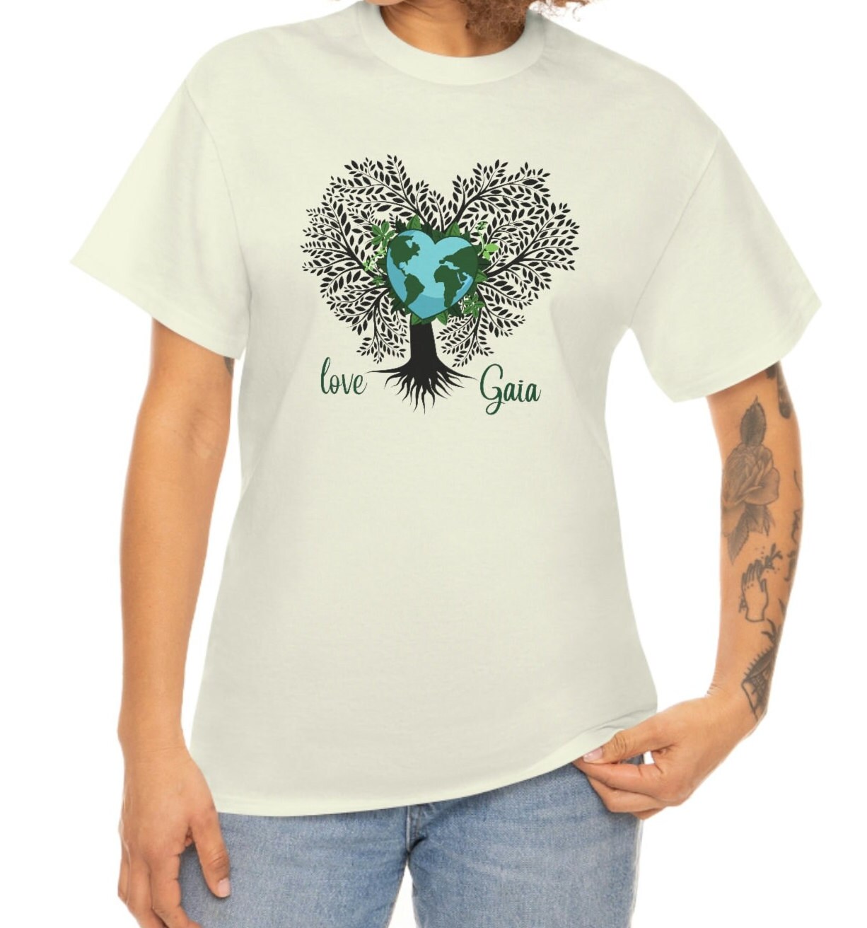 Environmental Love Gaia Shirt Earth Day Gift Mother Gaia Kindness Gift ...