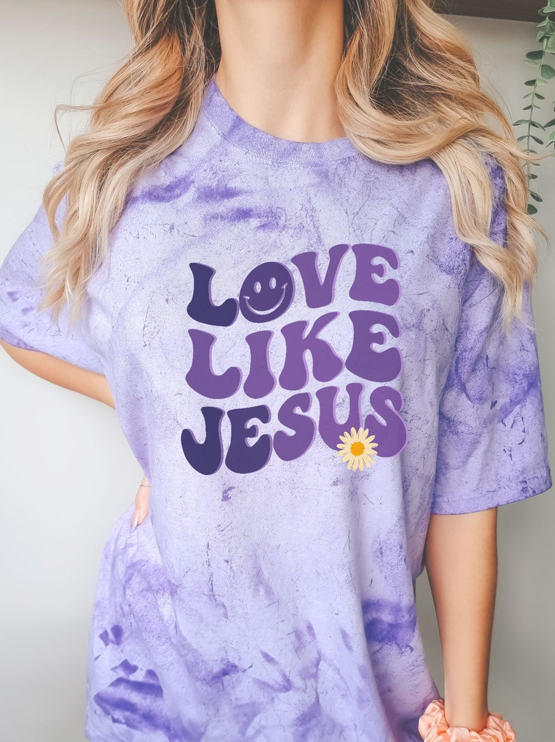 Love Like Jesus | Religious Gifts | Motivational Christian Tee | Groovy ...