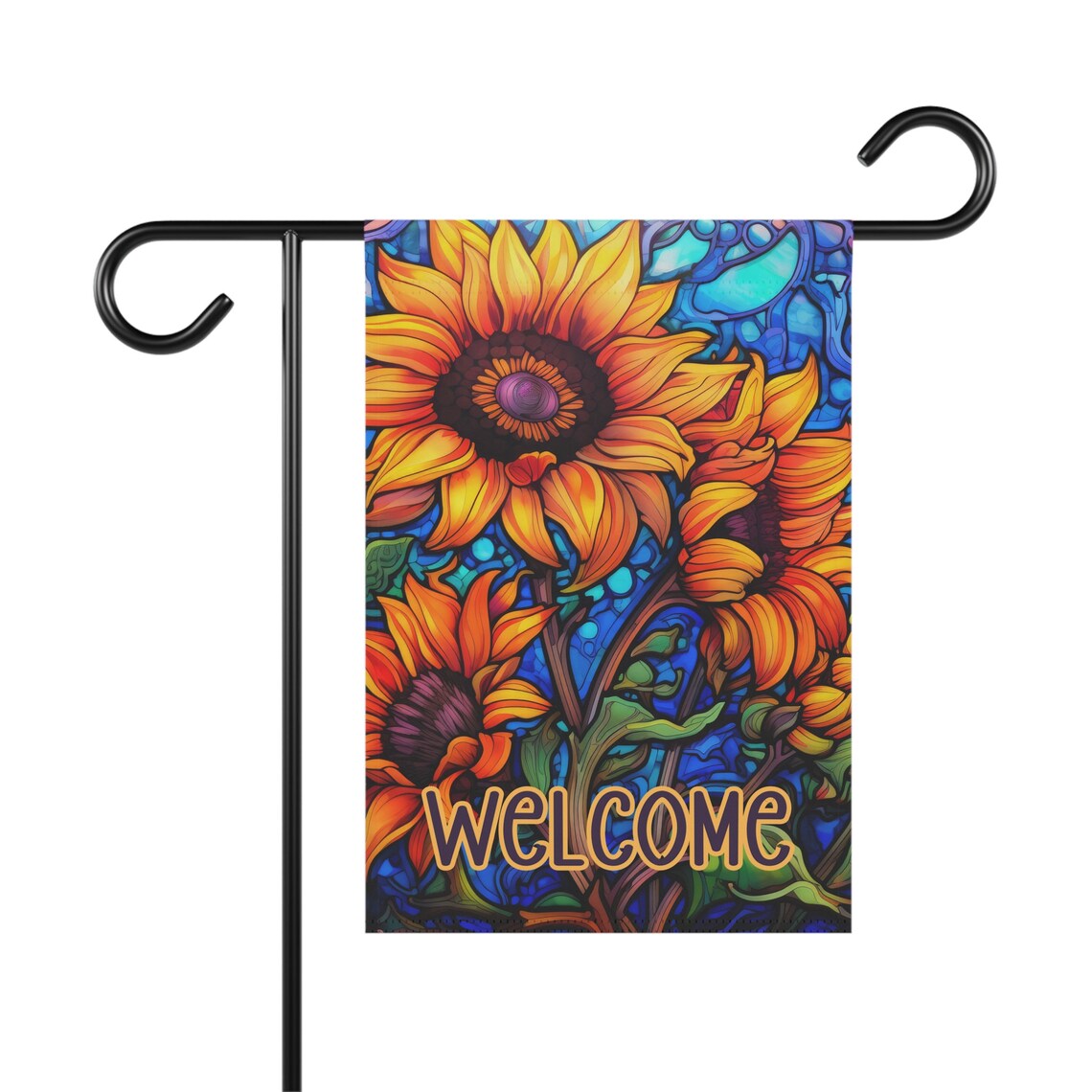 Sunflower Garden Entry Flag, Summer Garden Flag, Housewarming Gift ...
