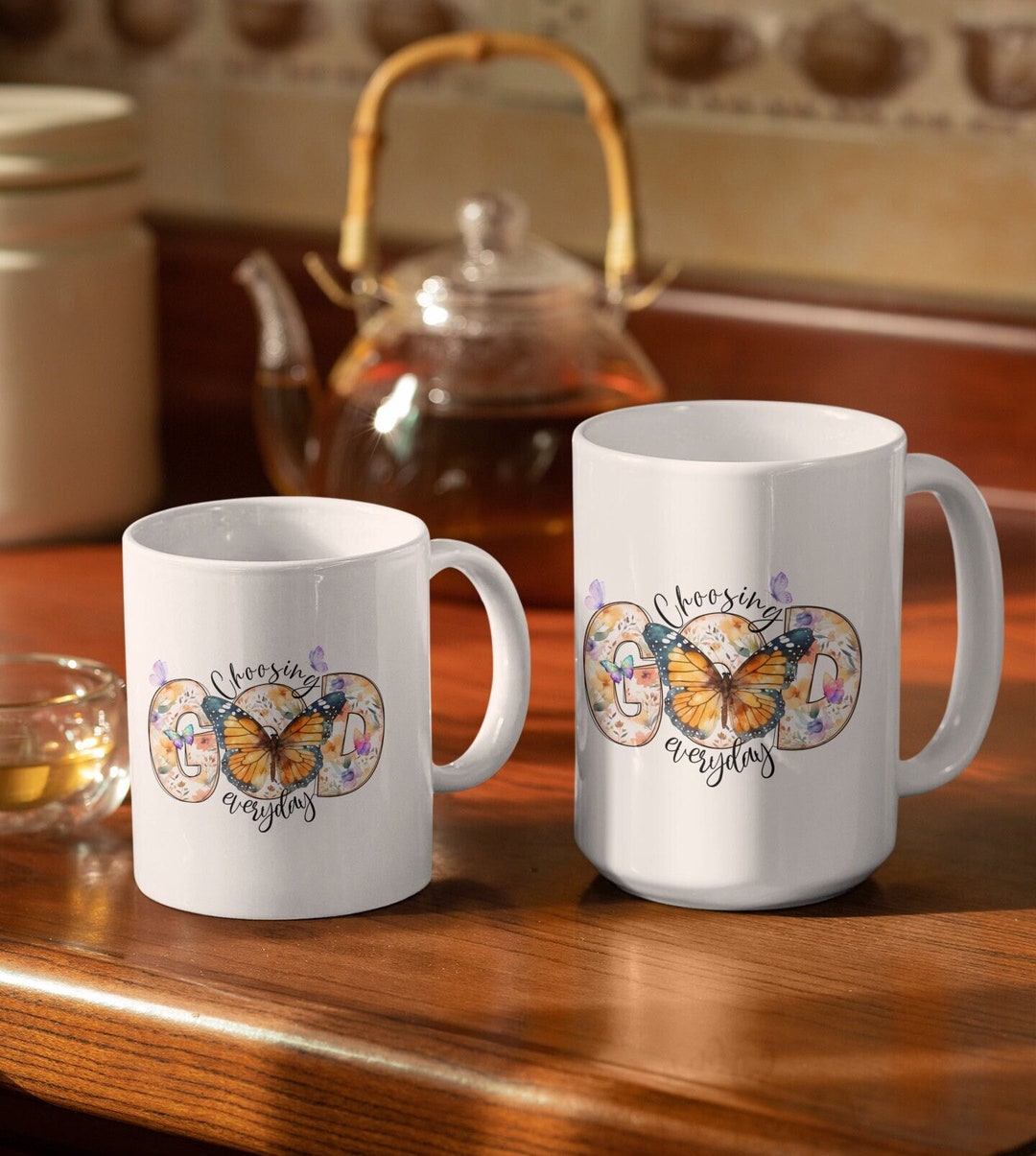 Choosing God Everyday Christian Coffee Mug, Christian Gift, Jesus Lover ...