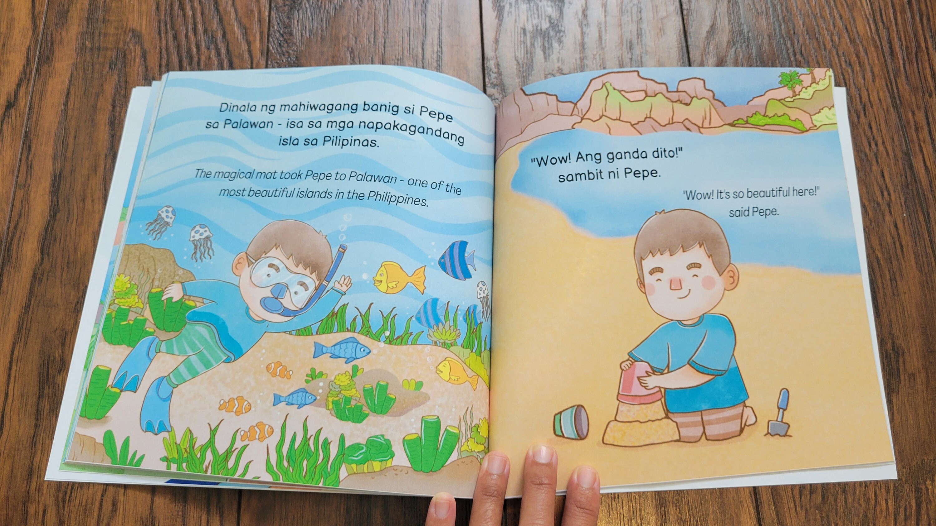 Pepe and the Magic Banig - A Filipino-english Story Book for Kids - Etsy