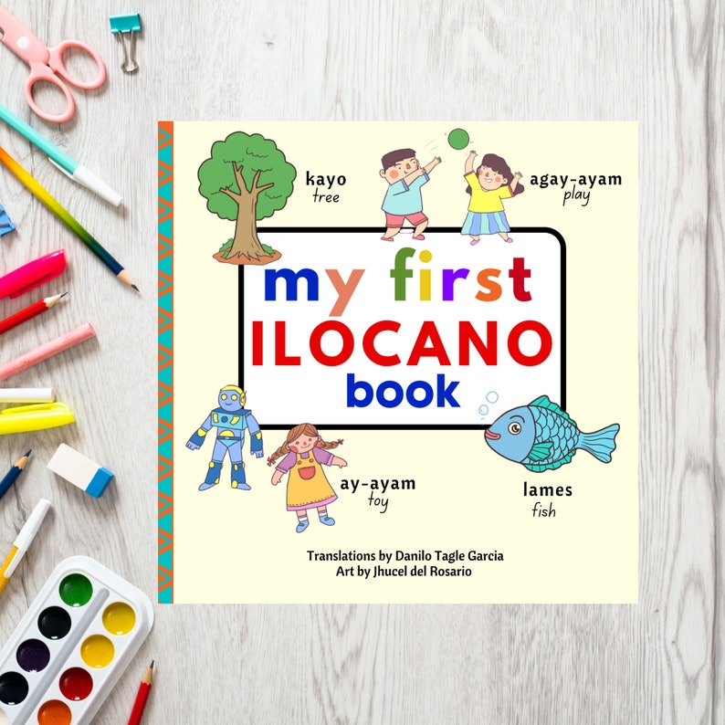 My First Ilocano Book (ilocano-english Beginner Book for Kids) - Etsy