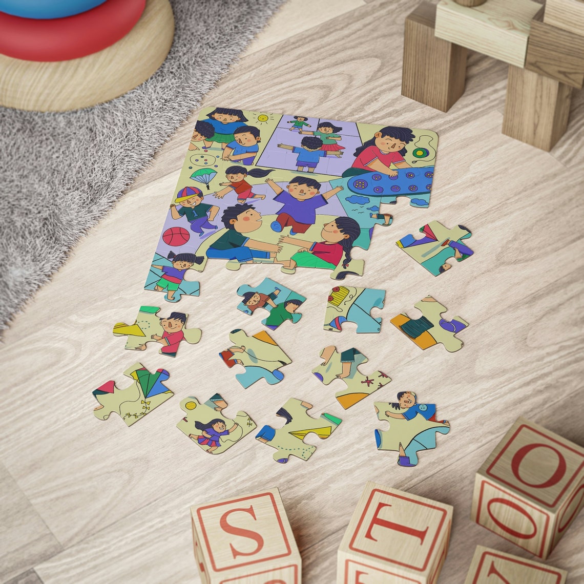 Larong Pinoy Kids' Puzzle, 30-piece - Etsy