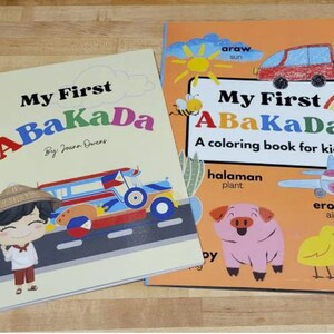 My First Abakada: Tagalog-english Book for Kids - Etsy