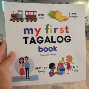 My First Tagalog Book filipino/tagalog-english Beginner Book - Etsy