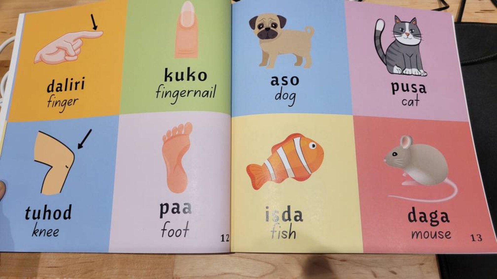 My First Tagalog Book filipino/tagalog-english Beginner Book - Etsy