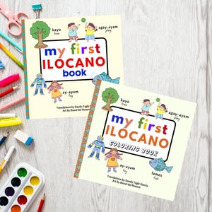 My First Ilocano Book (ilocano-english Beginner Book for Kids) - Etsy