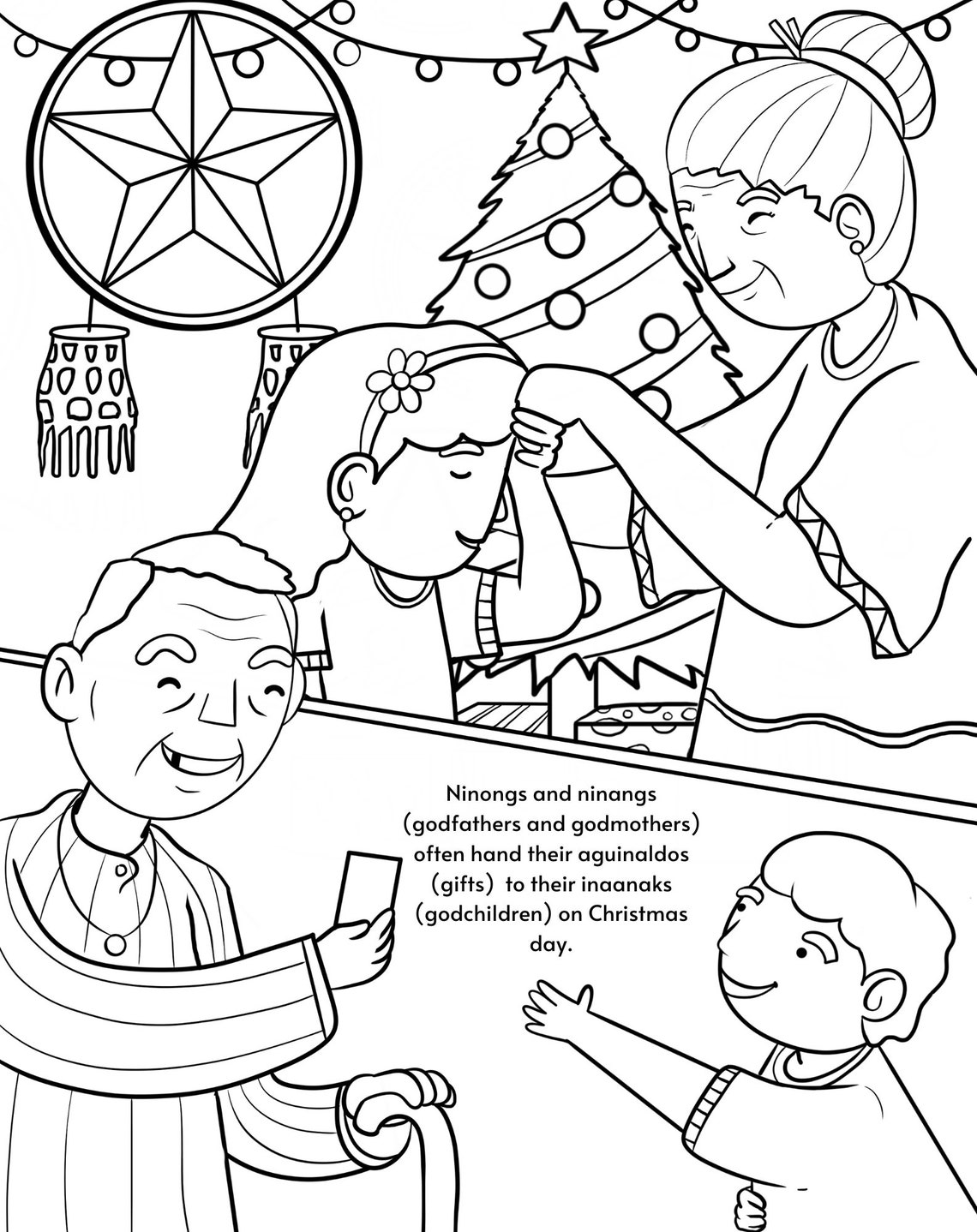 Pasko at Bagong Taon Sa Pinas! - A Coloring Book for Kids - Etsy