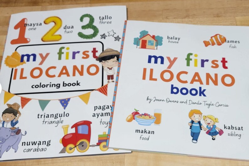 My First Ilocano Book ilocano-english Beginner Book for Kids - Etsy