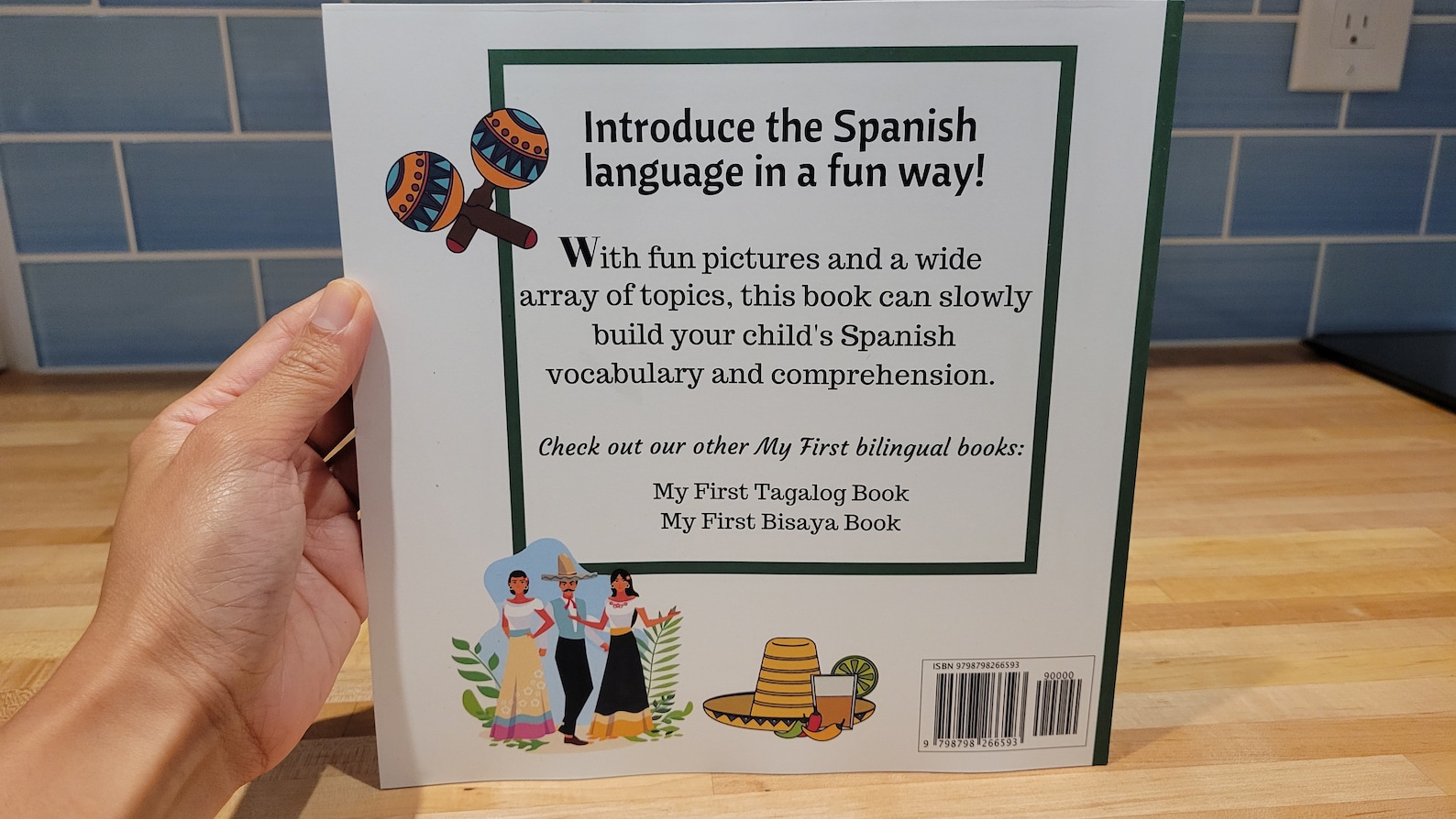 My First Spanish Book spanish-english Beginner Book for Kids - Etsy