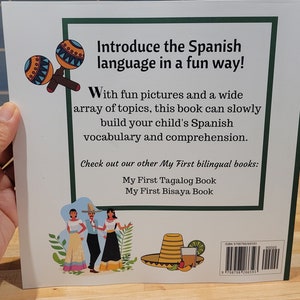 My First Spanish Book spanish-english Beginner Book for Kids - Etsy