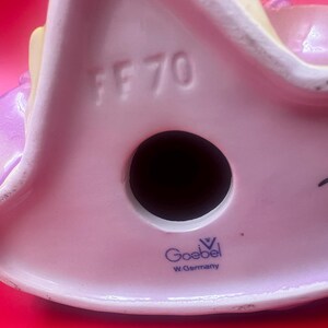 Vintage GOEBEL Elegant Ladies of Fashion #FF70 Purple & Yellow Dress ...