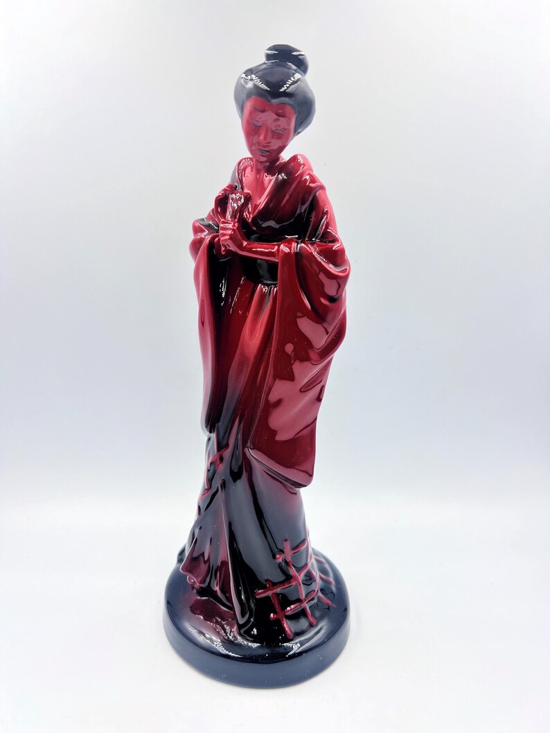Rare Royal Doulton Flambe the Geisha Statue HN3229 - Etsy