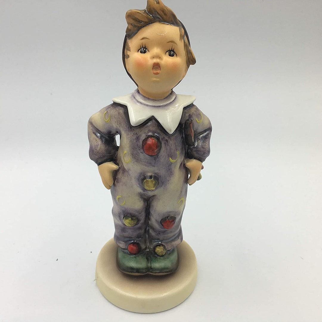 Goebel MI Hummel Figurine #328 Carnival Fastnacht Boy Clown Figurine ...