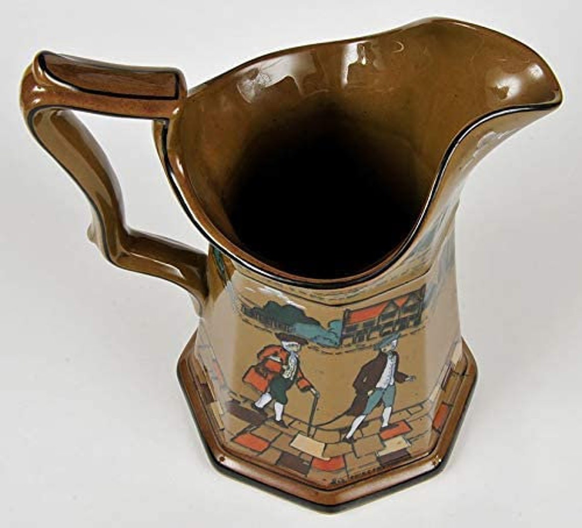 Buffalo Pottery Deldare Ware Underglaze 1924 Ye Olden Days | Etsy